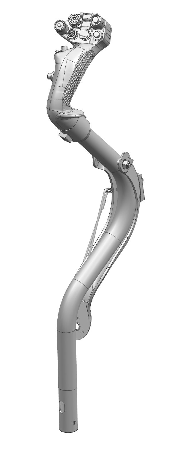 UH-72 Pilot Cyclic Grip and Shaft - Bugeye Technologies