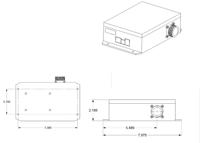 Control Interface Box - Single BTI050 Card - Bugeye Technologies